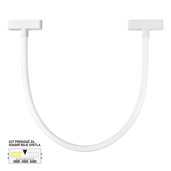 LED MAGNETNA SVETILJKA CCT ULTRA SLIM FMS4006-10 WH