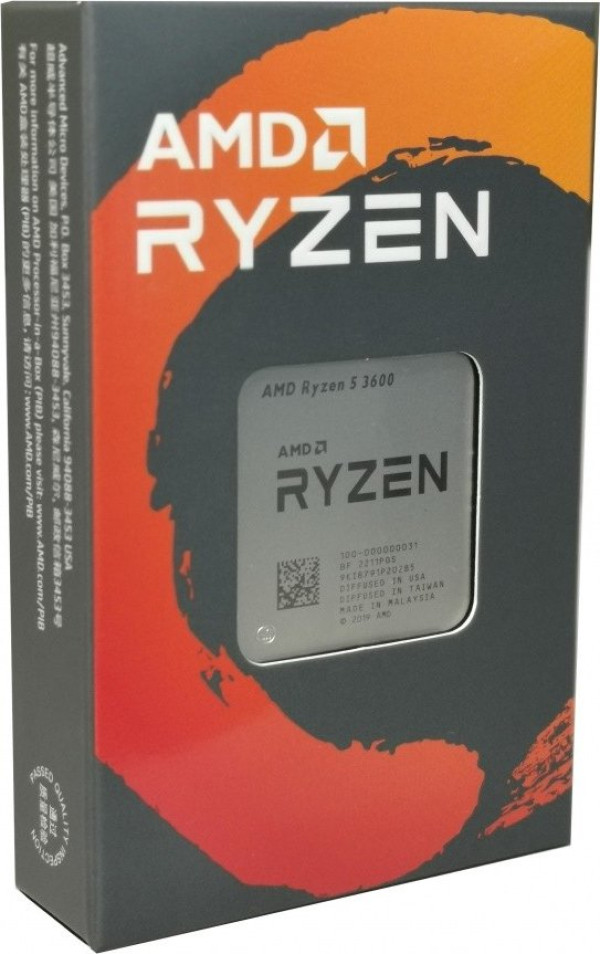 CPU AM4 AMD Ryzen 5 3600 6C/12T 3.60-4.20GHz 100-100000031AWOF