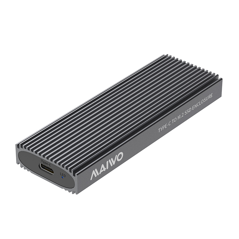 MAIWO Externo Kućište USB3.2 tip-C za M.2 PCIe NVMe/SATA SSD diskove K1691