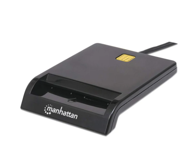 Manhattan USB smart card reader Manhattan 102049, black