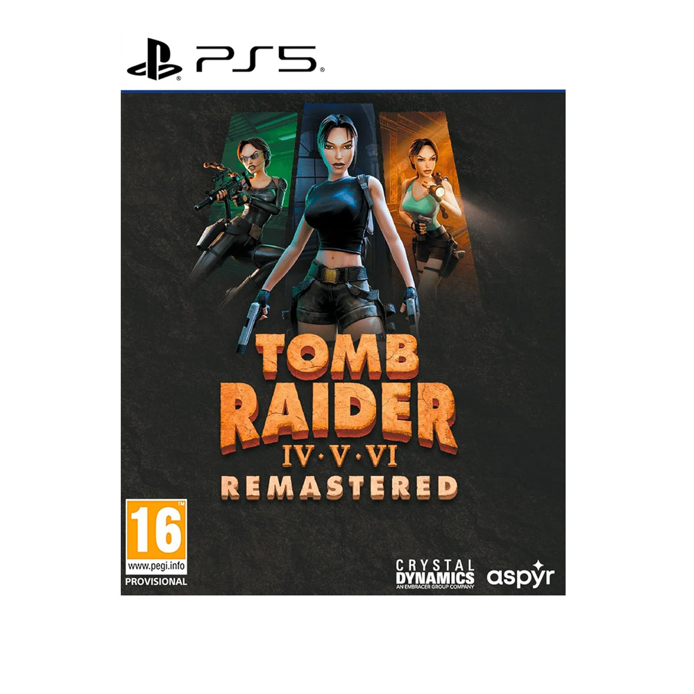Aspyr PS5 Tomb Raider IV-VI Remastered Starring Lara Croft