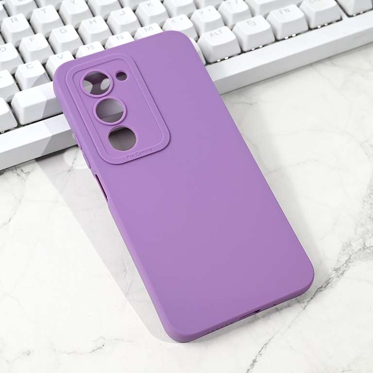 Zastitna maska (futrola) Silikon Pro Camera - Xiaomi Redmi 15 4G 171mm ljubicasta