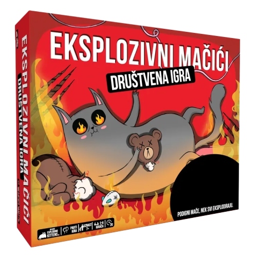 EKSPLOZIVNI MAČIĆI: DRUŠTVENA IGRA