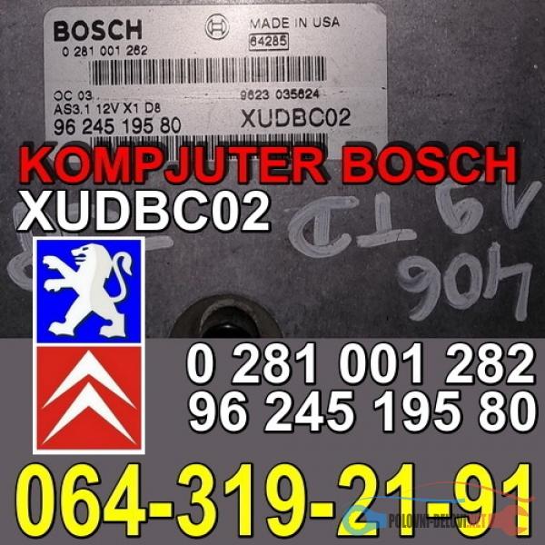 Polovni Delovi Za Peugeot 406 BOSCH 0 281 001 282 Elektrika I Paljenje