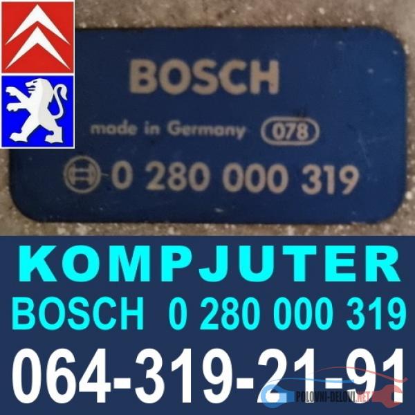 Polovni Delovi Za Peugeot 505 BOSCH 0 280 000 319 Elektrika I Paljenje