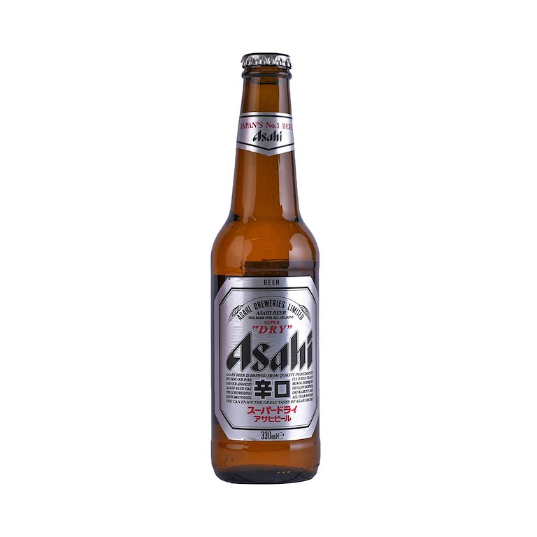 Asahy Dry pivo super dry 0.33l