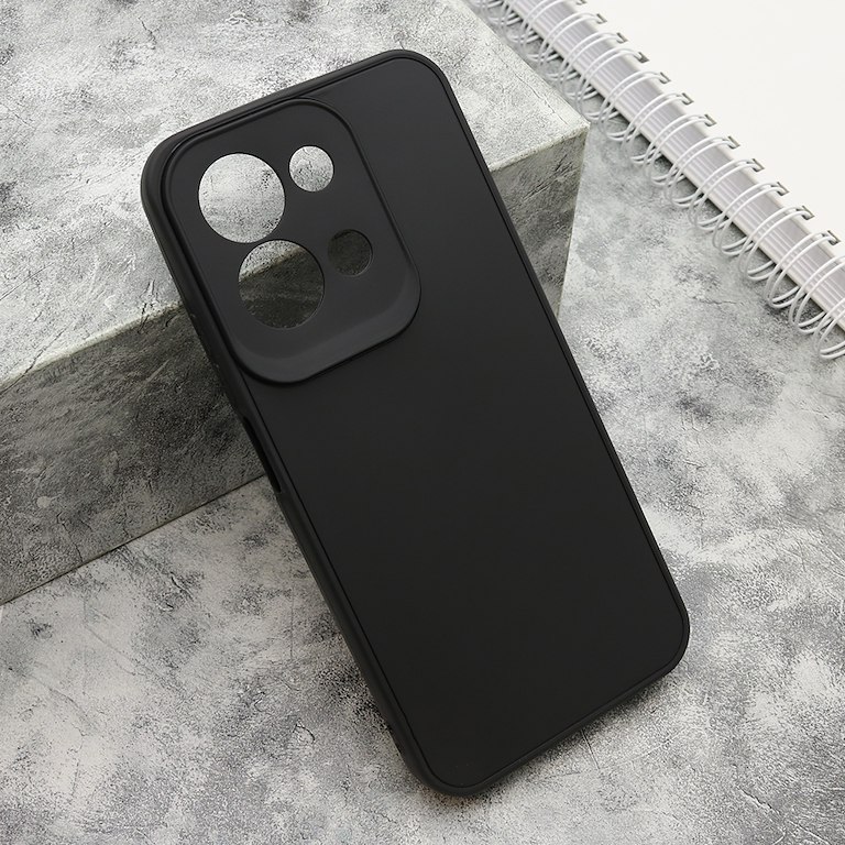 Zastitna maska (futrola) Soft 3D camera - Xiaomi Redmi 15C 4G 173mm (EU)/Redmi 15C 5G 173mm crna (MS)