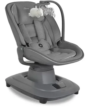 Cangaroo električna ljuljaška za bebe Hera – Dark Grey