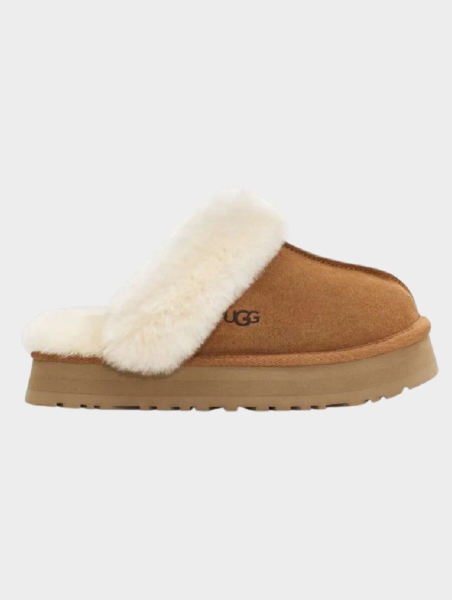 UGG ŽENSKE PAPUČE KAMEL 1122550 DISQUETTE CHE
