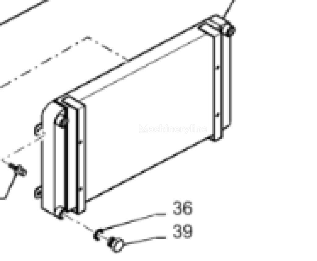 Case 11LQ-35172 hladnjak ulja za 1221F građevinske mašine