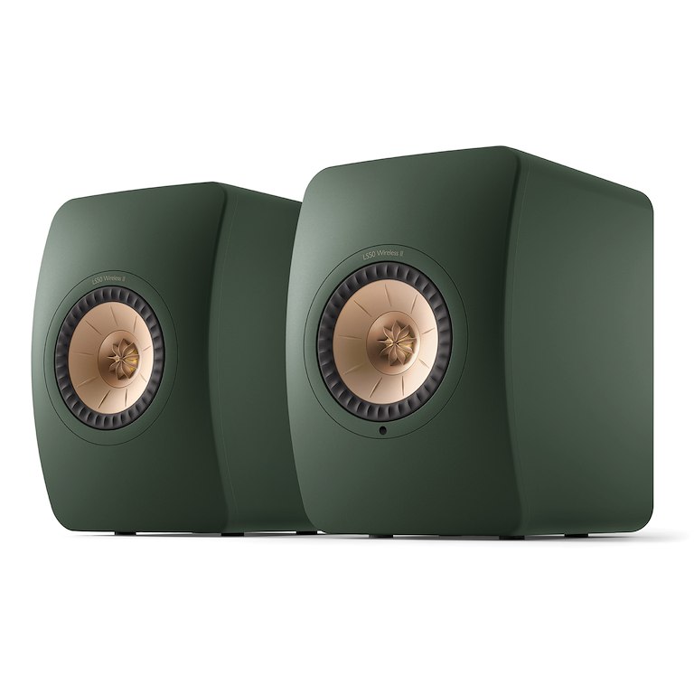 KEF LS50W II Moss Green - Bežični zvučnici