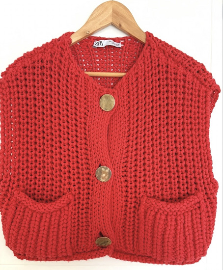 ZARA KNITWEAR PRSLUK