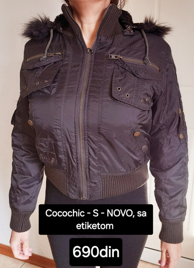 Cocochic jakna ženska braon S/36 - NOVO