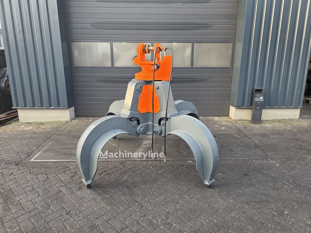 Orange atlaws e732 600l scrap grab peel grapple atlas mh grejfer