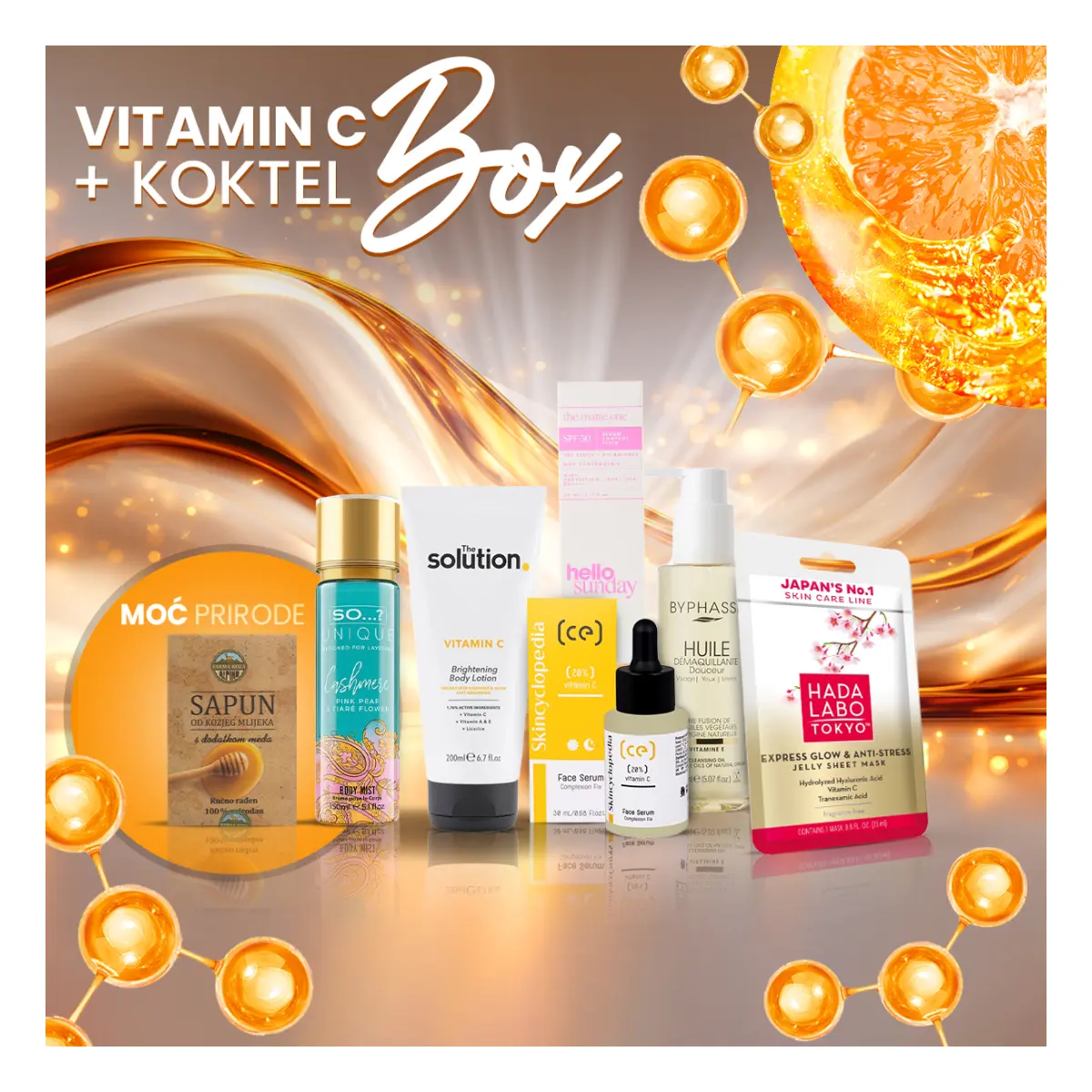 Možda će Vam se
                svideti
Skincyclopedia – 20% vitamin C serum 30 ml
Daytox Vitamin C Serum 12% - 30 ml
Vitamin C & Glowing Box
Recenzije korisnika
