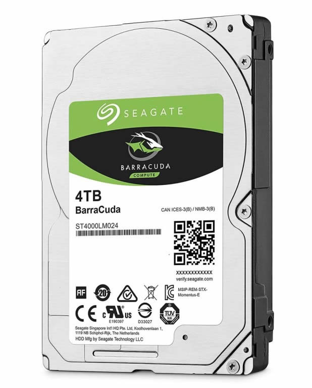 Seagate 4TB ST4000LM024 Barracuda Guardian