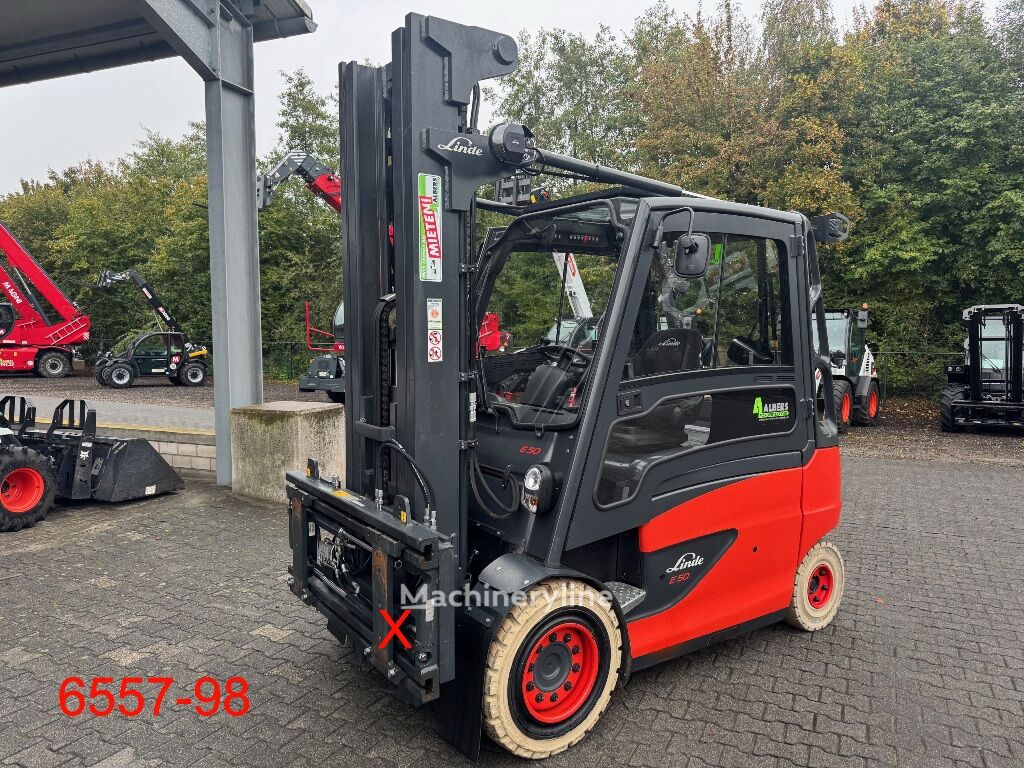 Linde E 50 HL 01 600 električni viljuškar