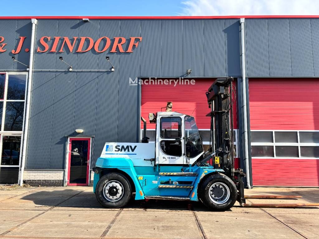 SMV SL 10-600 A + extra counterweight 12t. capacity dizel viljuškar