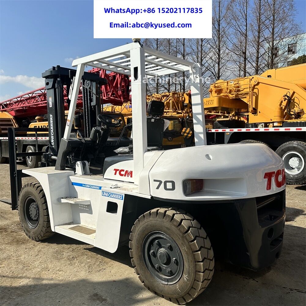 TCM FD70 FD50 FD30 FD100 FD120 FD150 3T 5t 7t 10t 12t 15t 20t 25ton dizel viljuškar