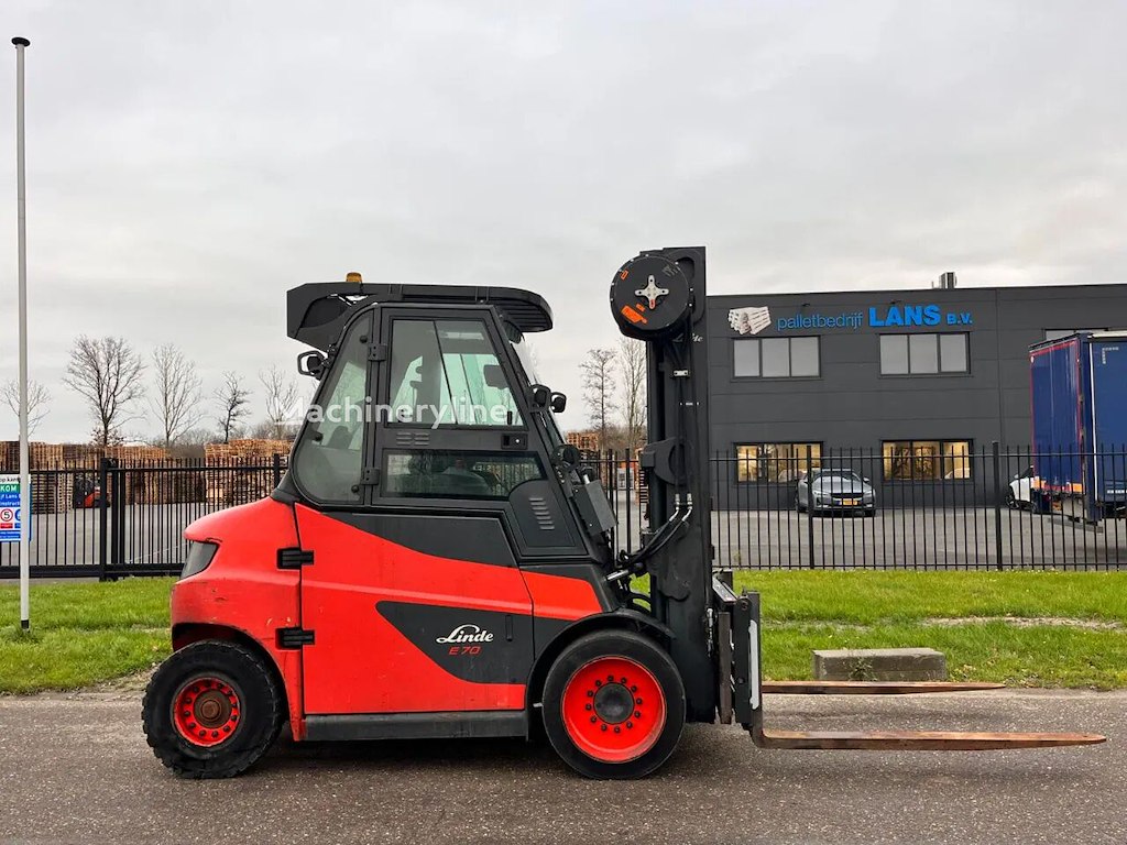 Linde E70-01 električni viljuškar