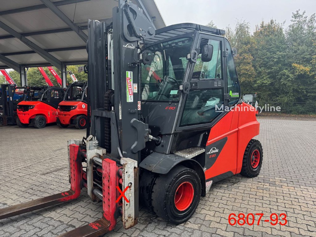 Linde E 80-01 / 900 električni viljuškar