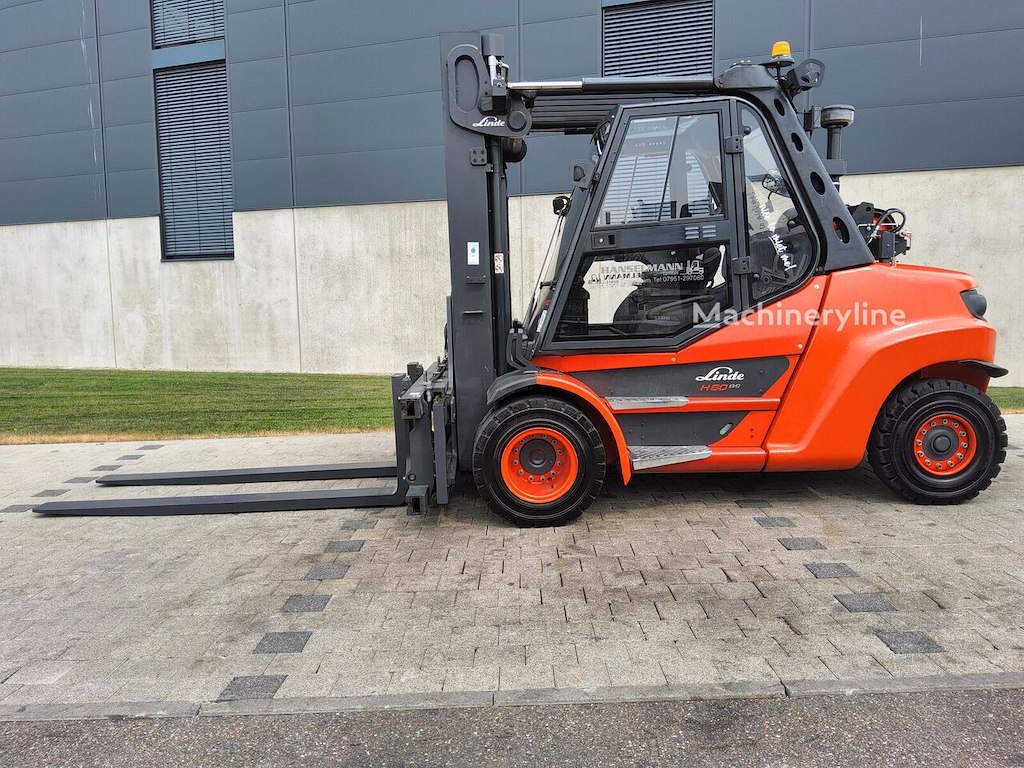 Linde H 80T/900/396 viljuškar na gas