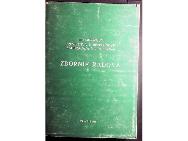 Preventiva u bezbednosti saobraćaja ➡️ zbornik