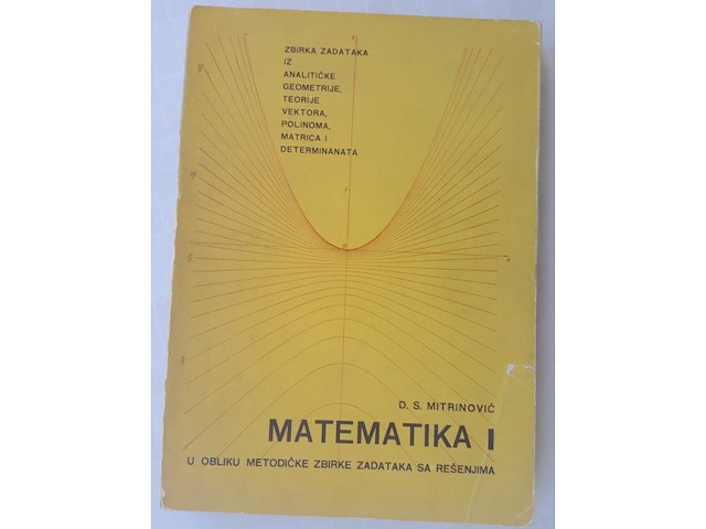 matematika 1 mitrinovic