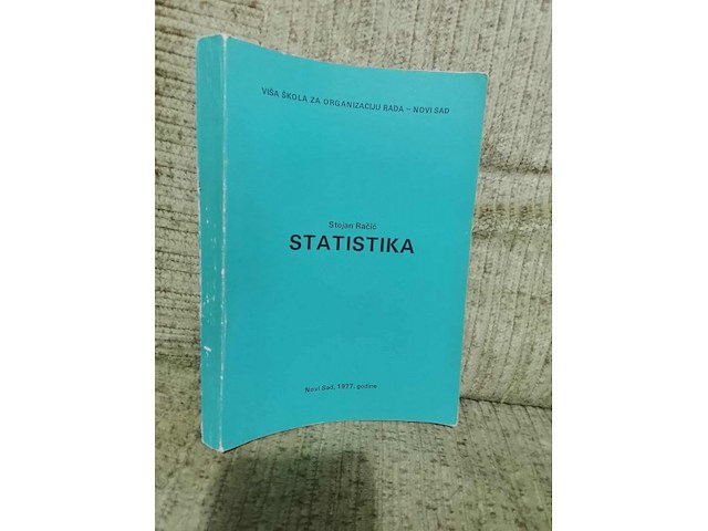 STATISTIKA - Stojan Račić