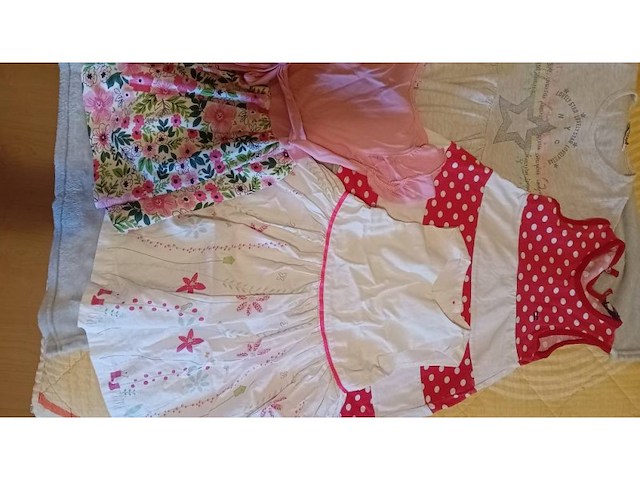 lot 6 haljinica za devojcicu od 2-3 godine