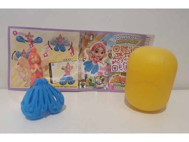 Kinder surprise prsten VT037 Diamond Fairies