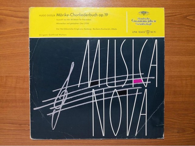 Hugo Distler - Morike-Chorliederbuch Op. 19