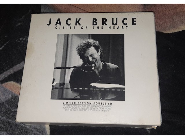 JACK BRUCE - CITIES OF THE HEaRT (Box Set 2 CD)