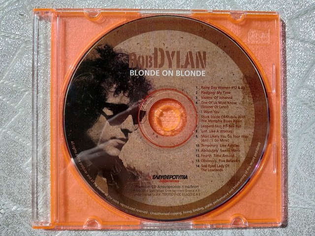 Bob Dylan – Blonde On Blonde CD