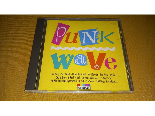 Various - Punk &; Wave (CD, Germany)