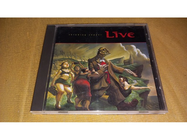 Live - Throwing Copper (CD, EU)