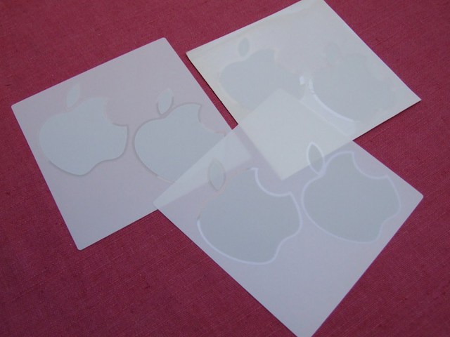 Apple ORIGINAL nalepnice za PC i laptop racunare