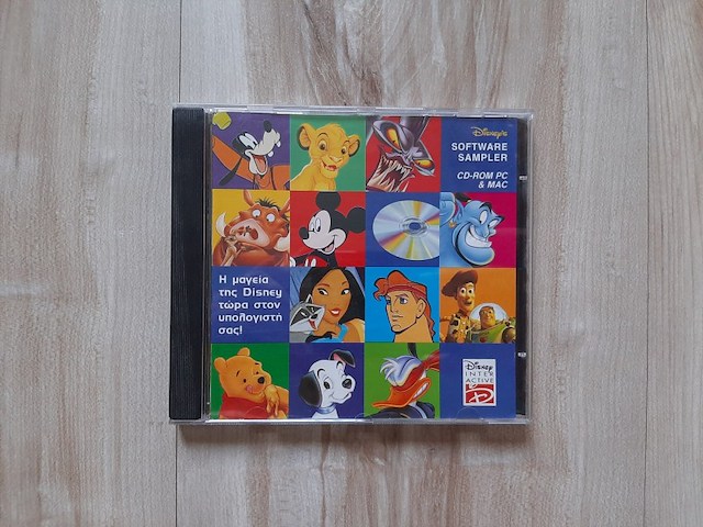 Disney Software Sampler (1997-98) Original NEKORIŠĆENO