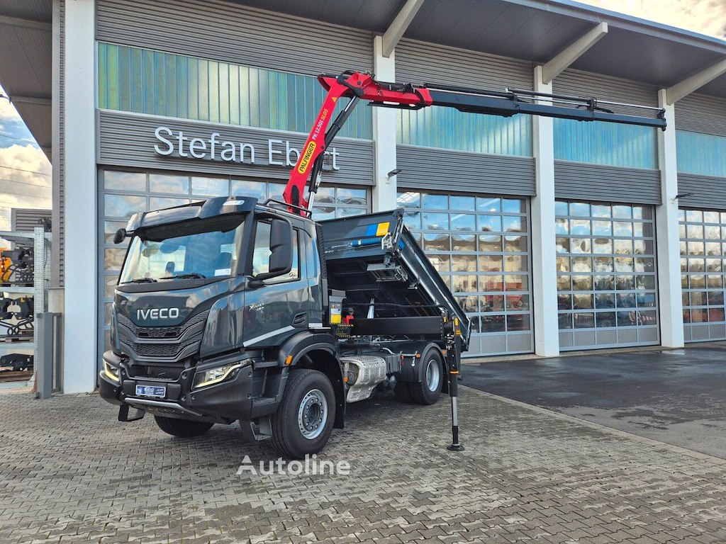 IVECO AD200X46/P HR OFF Palfinger PK 12.501 Funk AHK kiper