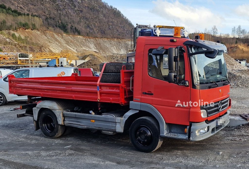 Mercedes-Benz ATEGO 1018 *ONLY 160tkm *3 WAY-TIP *Euro 5 *FULL STEEL *Top Zust kiper