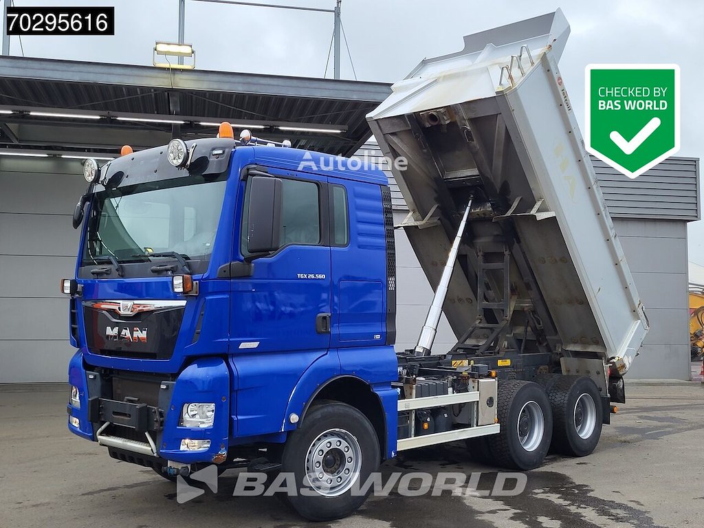 MAN TGX 26.560 TGX 6X4 Retarder 11m3 Istrail Tipper Big-Axle Automat kiper