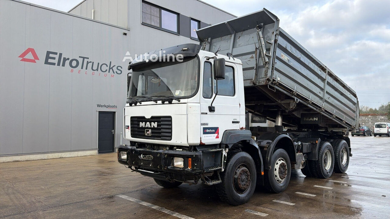 MAN 41.414 (BIG AXLES / 41 TONS / GRAND PONT / LAMES / 6 CYLINDER) kiper