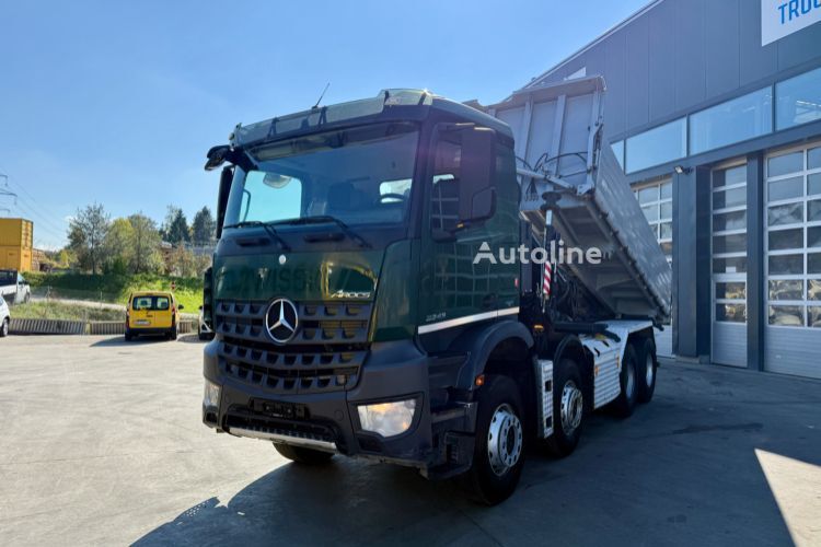Mercedes-Benz Arocs 3243 8x4 Hiab 166-4 kiper