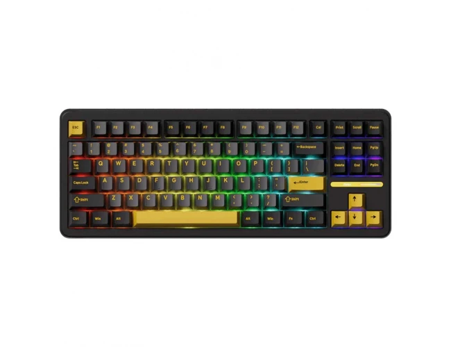 Akko Tac 87 Black and Gold bežična gejmerska tastatura crna