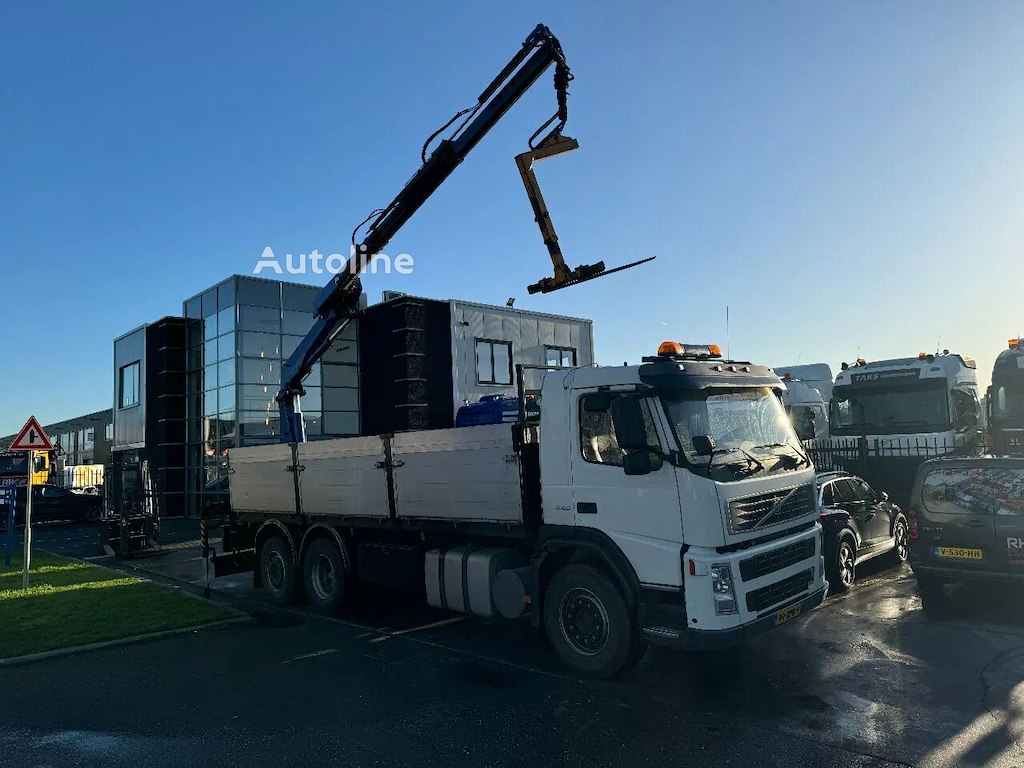 Volvo FM 340 6X2 EFFER 140 2S EURO 3 kamion s ravnom platformom