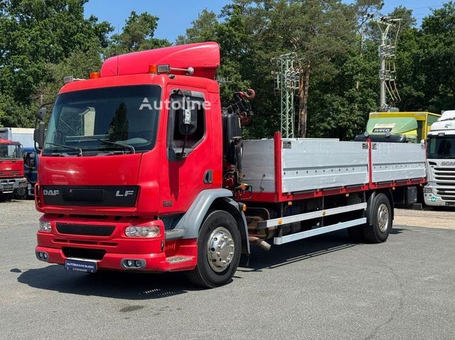 DAF 55.250 FASI KRAN/CRANE (6241) kamion s ravnom platformom