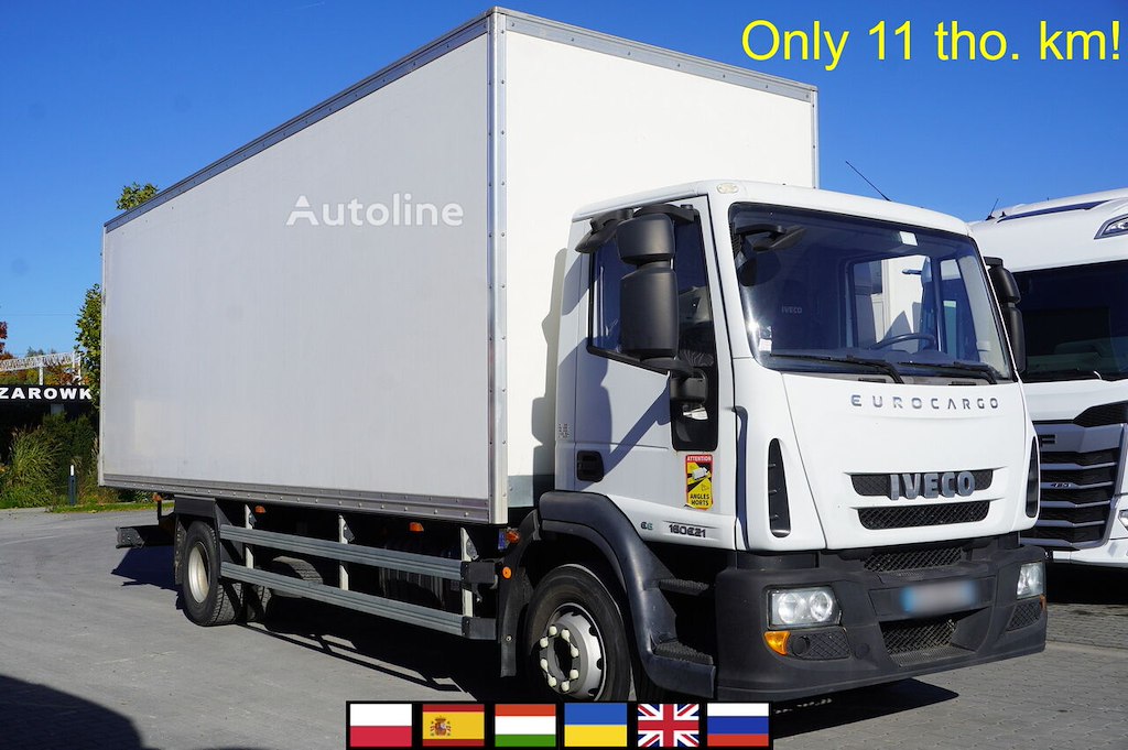 IVECO Eurocargo 160E21 / Only 11 thousand km!!! / Box 18 EPAL kamion furgon