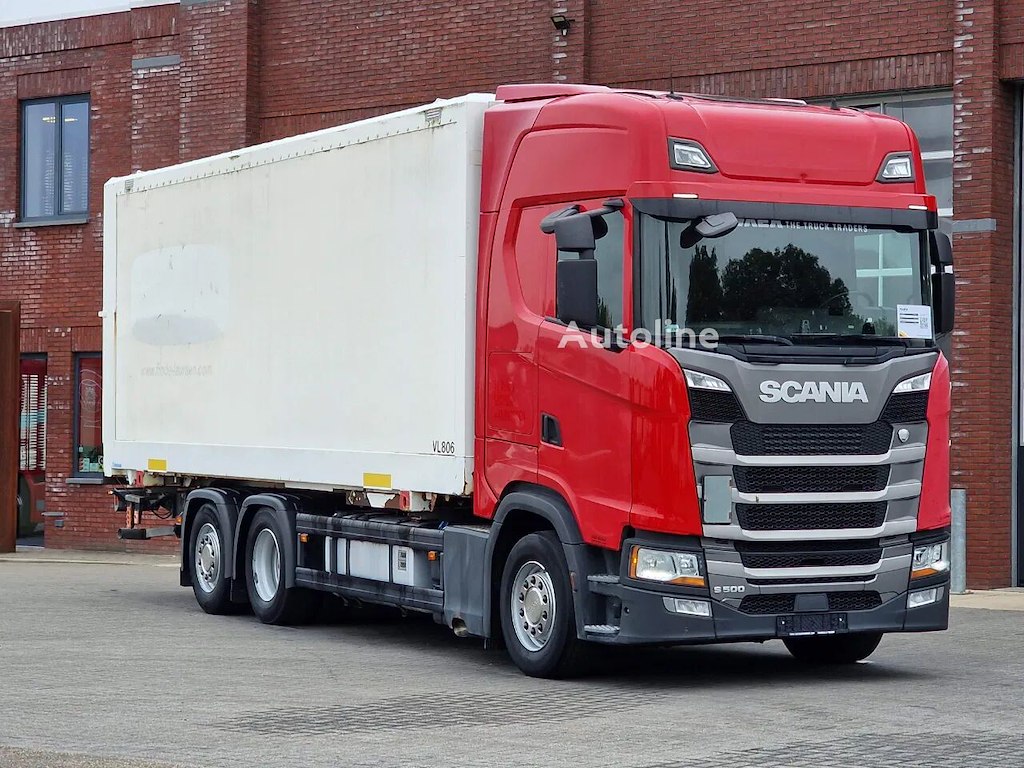 Scania S500 NGS B6X2NB BDF / Box / Loadinglift / Full air / retarder kamion furgon