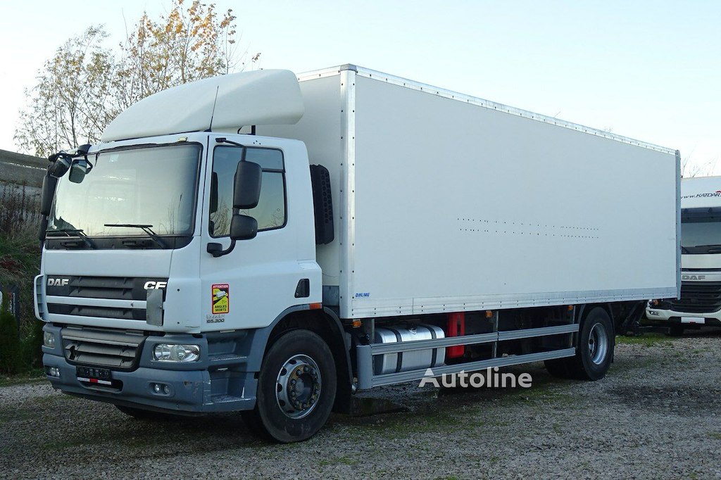 DAF CF 65.300 Euro 5 kontener 21 pal, winda klapa tylko 262 tys.km! kamion furgon