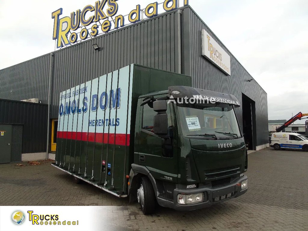 IVECO Eurocargo 75 E 180 GLASWAGEN kamion furgon